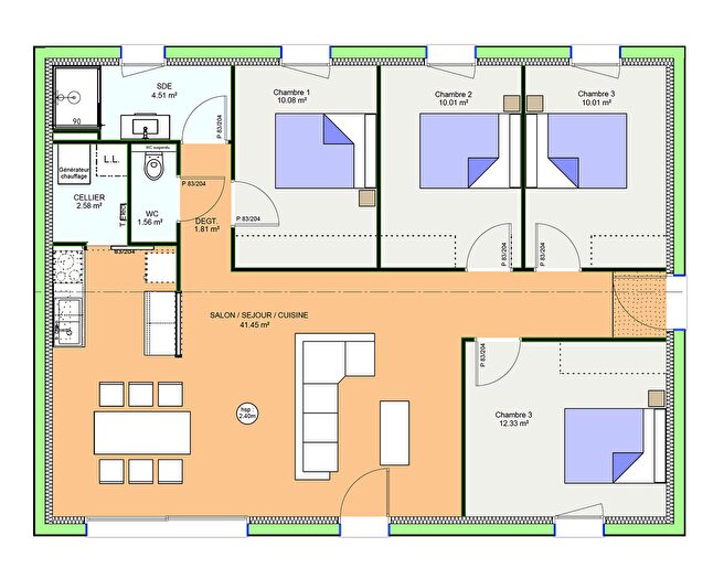 Maisons à vendre et appartements à louer - 2