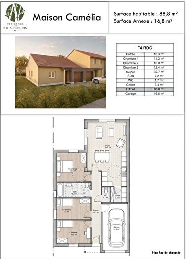 Maisons à vendre et appartements à louer - 3