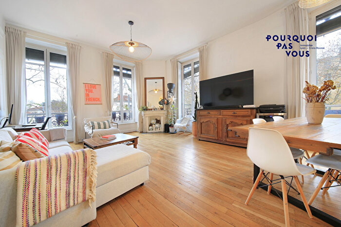 Appartement à vendre - Lyon e , Croix Rousse Centre-ville - 3 pièces - 1 chambre