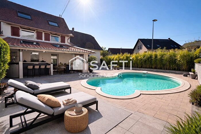 Maison à vendre - La Wantzenau - 6 pièces - 4 chambres