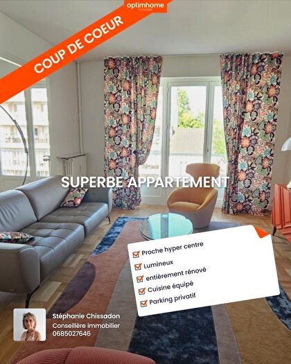 Appartement à vendre - Limoges, CHU - 4 pièces - 2 chambres