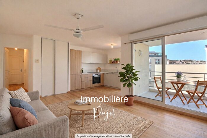 Appartement à vendre - Marseille e , Le Rouet - 3 pièces - 2 chambres