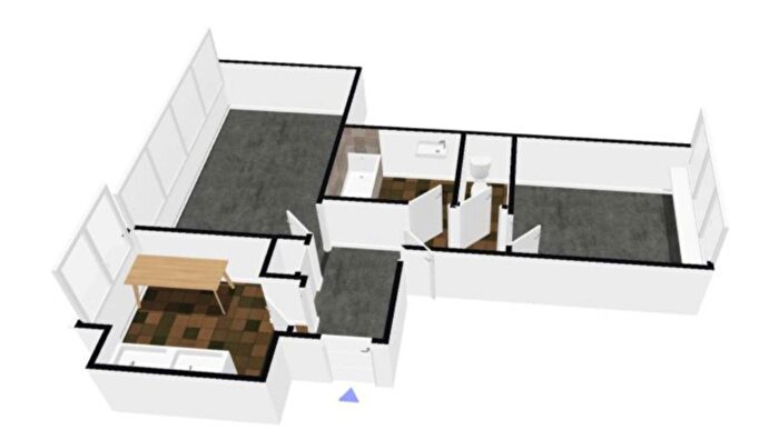 Appartement à vendre - Vernon, Centre-ville - 2 pièces - 1 chambre