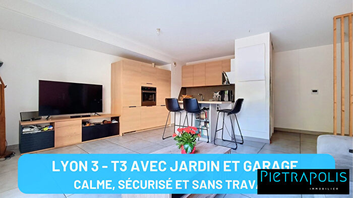 Appartement 3 pièces à vendre à Lyon 3ème, Villette, Paul Bert