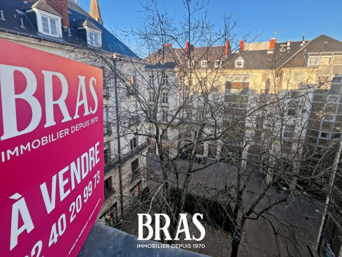 Nantes, Centre-ville : Appartement 3 pièces à vendre