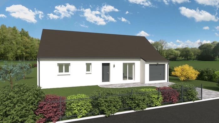 Neuvy-le-Roi : Maison 4 pièces à vendre