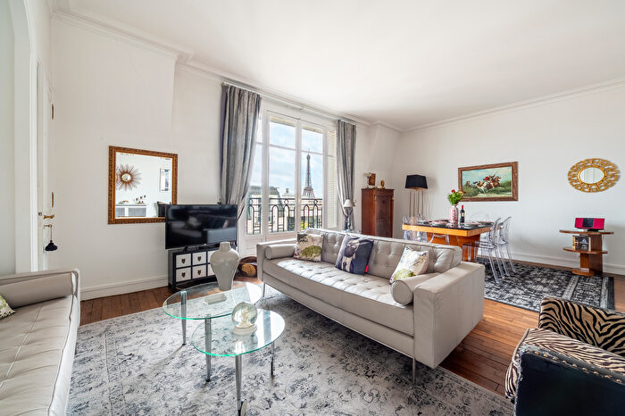 Appartement à vendre - Paris e , Chaillot - 2 pièces - 1 chambre