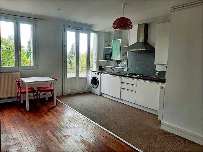 Appartement à louer - Nantes, Monselet - 2 pièces - 1 chambre