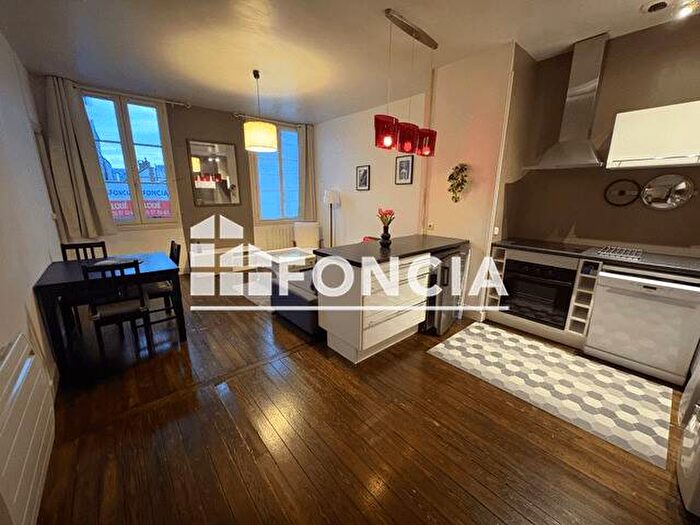 Appartement à louer - Vieux Marché-Cathédrale, Rouen - 2 pièces - 1 chambre