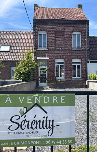 Maison à vendre - Hasnon - 4 pièces - 2 chambres