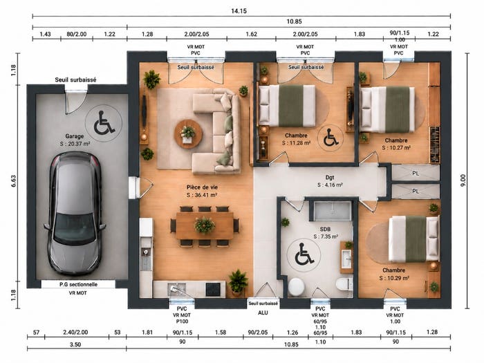 Maisons à vendre et appartements à louer - 3
