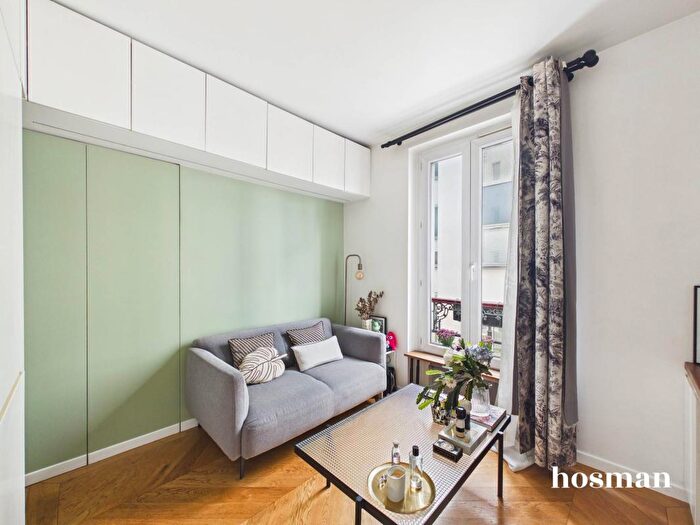Paris 20ème, Ménilmontant, Amandiers : Appartement 2 pièces à vendre