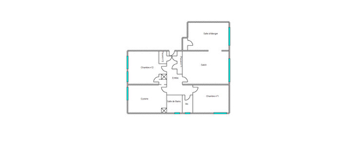Appartement à vendre - Limoges, Le Sablard, Limoges Sud - 4 pièces - 2 chambres