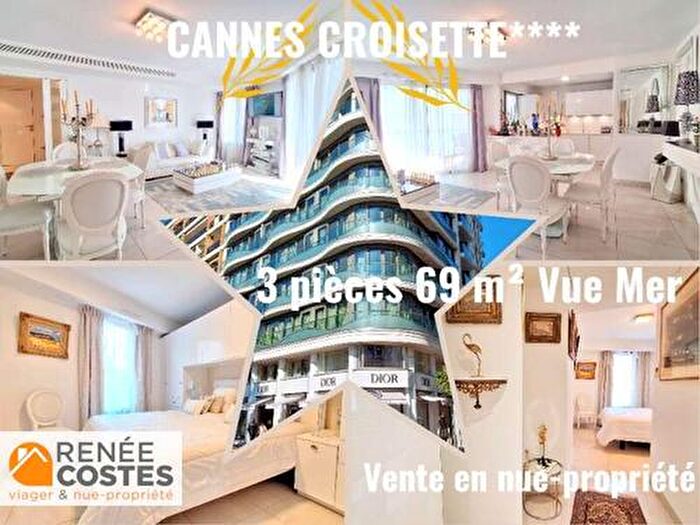 Appartement à vendre - Cannes, Centre-ville - 3 pièces - 2 chambres