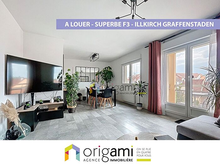 Appartement 3 pièces à louer - Illkirch-Graffenstaden, Sud