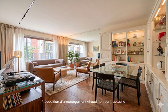 Appartement 2 pièces à Paris 16ème, Porte de Saint-Cloud, Auteuil-Sud, à vendre
