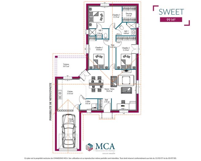 Maisons à vendre et appartements à louer - 3