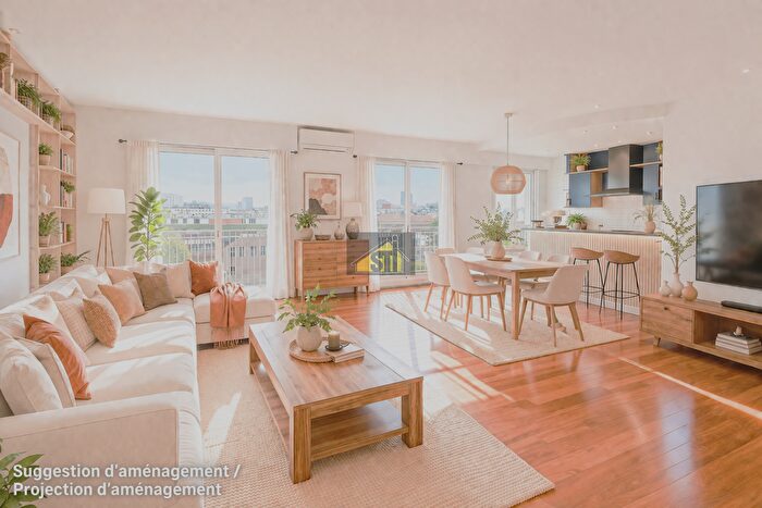 Appartement 6 pièces à Paris 14ème, Jean Moulin, Porte d'Orléans, à vendre