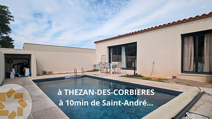 Maison à vendre - Saint-André-de-Roquelongue - 4 pièces - 3 chambres