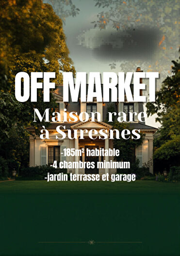 Maison 7 pièces à Suresnes, Plateau Ouest, à vendre