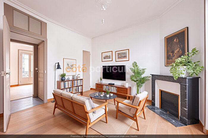 Appartement à vendre - Nantes, Hauts-Pavés, Saint-Pasquier, Saint-Félix, Université - 3 pièces - 2 chambres