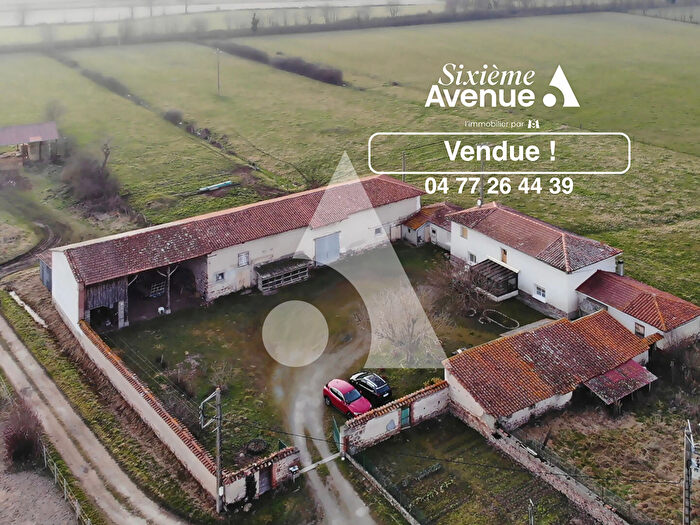 Maison à vendre - Pouilly-lès-Feurs - 3 pièces - 1 chambre