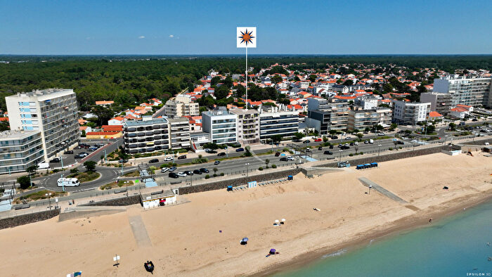 Appartement à vendre - Saint-Jean-de-Monts, Le Rozeau Gaillard - 3 pièces - 2 chambres