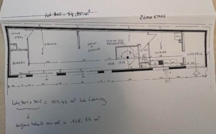 Appartement à vendre - Paris e , Bastille, Popincourt - 5 pièces - 3 chambres