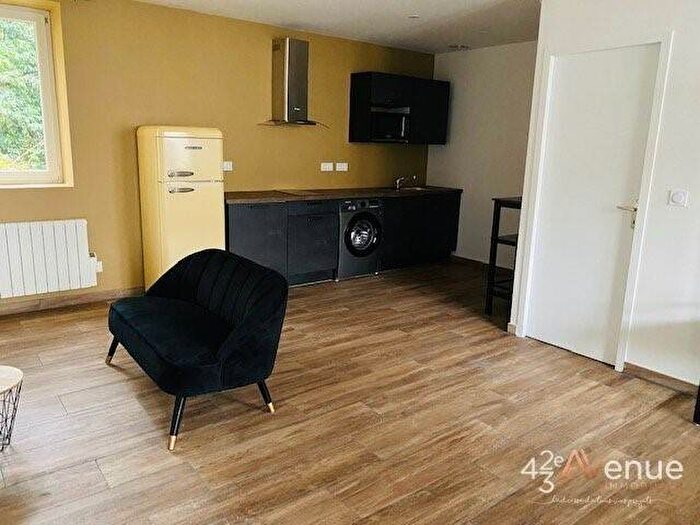 Appartement à louer - Colline des Pères-Tardy, Saint-Étienne - 2 pièces - 1 chambre
