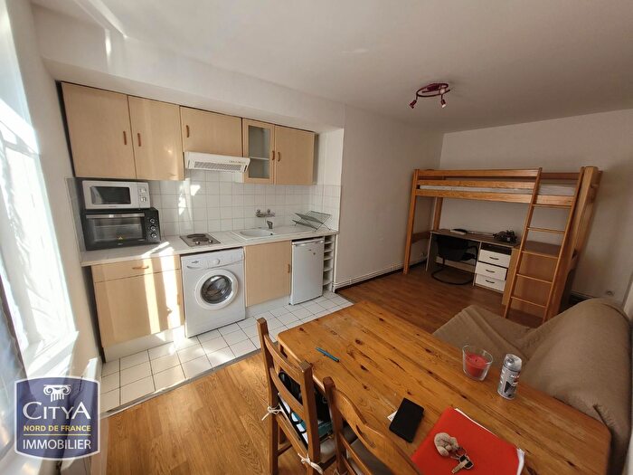 Lille, Wazemmes : Appartement 1 pièce à louer
