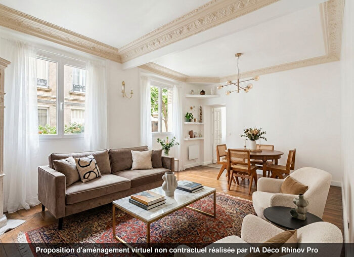 Appartement à vendre - Paris e , Père Lachaise, Réunion - 4 pièces - 2 chambres