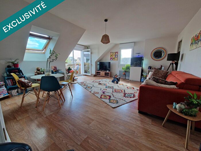 Appartement à vendre - Auray, Centre-ville, Le Pratel - 3 pièces - 2 chambres