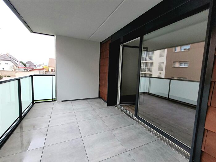 Appartement à louer - Colmar, Saint-Antoine - 3 pièces - 2 chambres