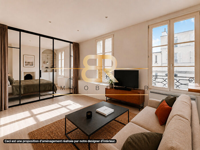 Paris 18ème, Montmartre, Sacré Coeur, Abbesses : Appartement 2 pièces à vendre
