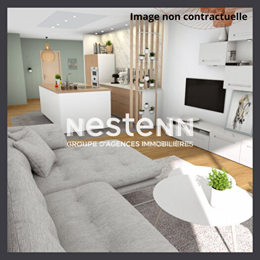 Appartement à vendre - La Walck - 3 pièces - 2 chambres
