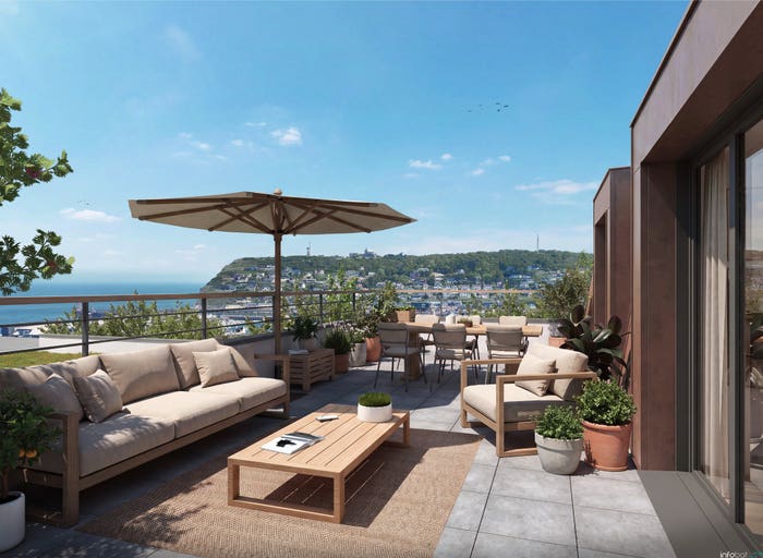 Fécamp, Front de Mer, Ecole du Port : Maison 2 pièces à vendre