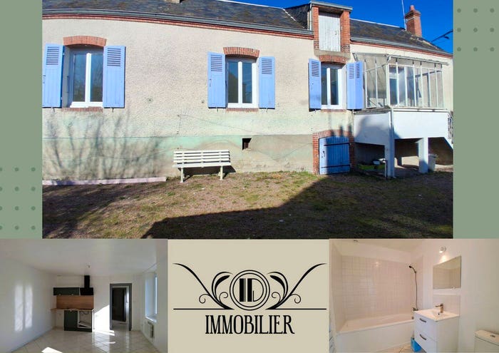 Maison 3 pièces à Gien, à louer