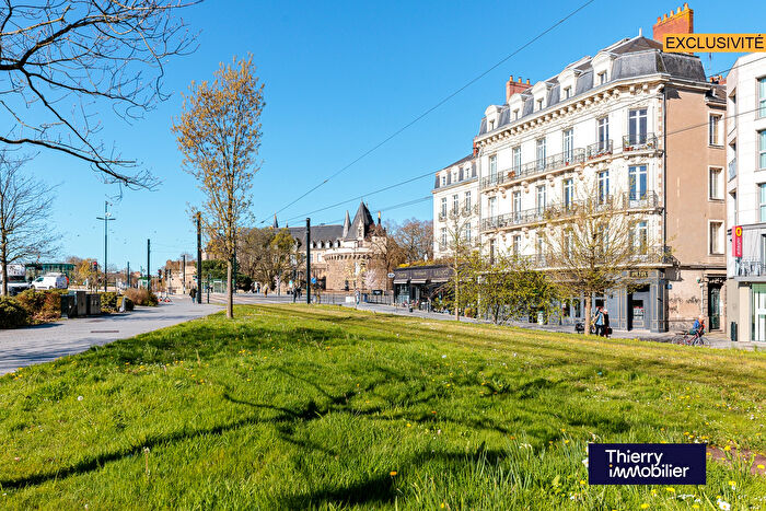 Appartement à vendre - Nantes, Saint-Clément, Jardin des plantes, Caserne Lamoricière - 5 pièces - 3 chambres