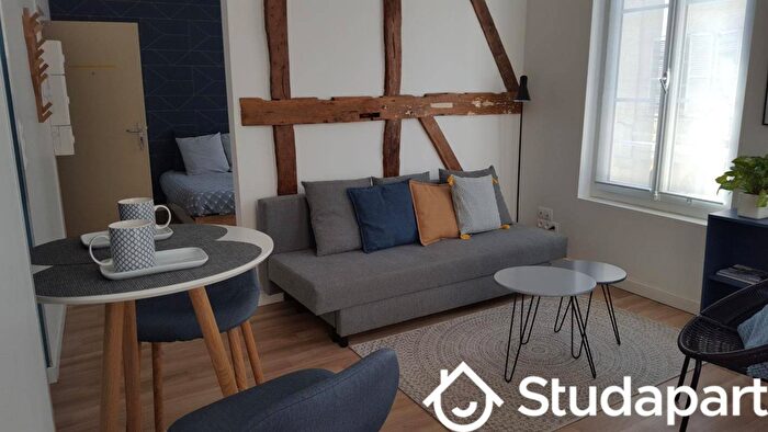 Appartement à louer - Vieux Marché-Cathédrale, Rouen - 2 pièces - 1 chambre