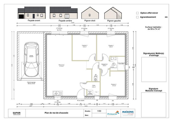 Maisons à vendre et appartements à louer - 3