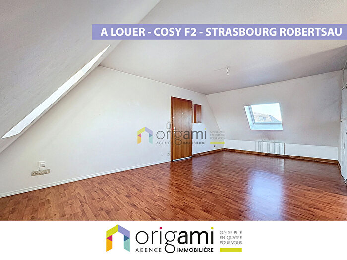 Appartement à louer - Strasbourg, Robertsau - 2 pièces - 1 chambre