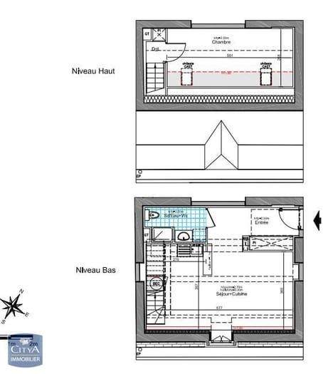 Arras, Préfecture : Appartement 2 pièces à louer