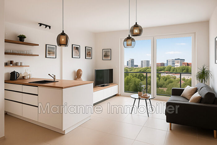 Appartement à vendre - Saint-Jean-de-Védas - 2 pièces - 1 chambre