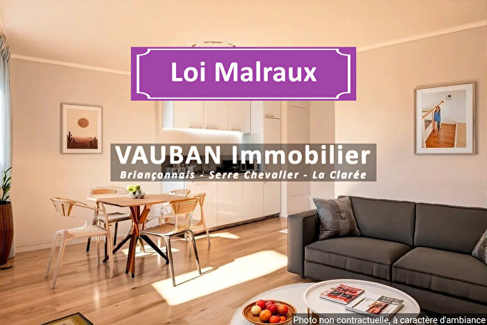 Appartement à vendre - Briançon, Centre-ville, Vieille-ville, Vauban - 1 pièce - 1 chambre
