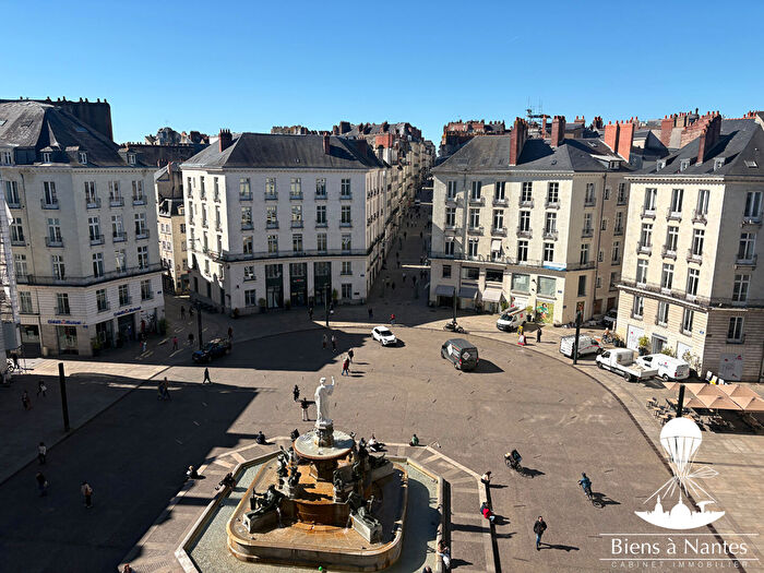 Appartement 1 pièce à louer - Nantes, Centre-ville