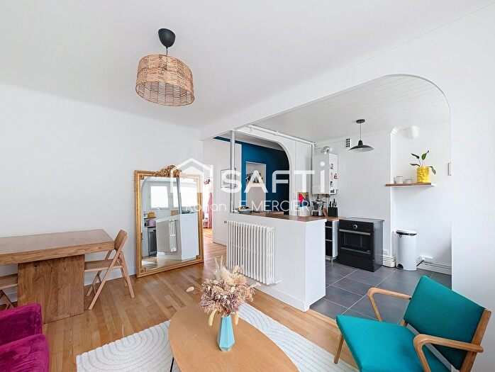 Appartement à vendre - Vannes, Centre-ville, Le Port - 3 pièces - 2 chambres