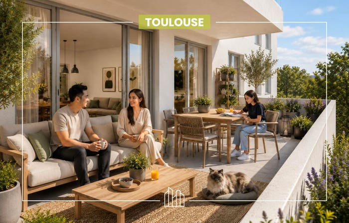 Toulouse, Saint-Agne, Les Récollets - Maison 4 pièces à vendre