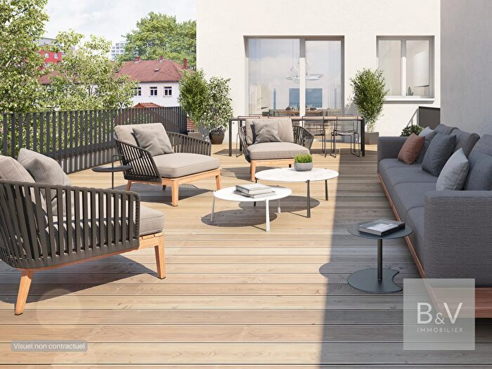 Appartement à vendre - Thonon-les-Bains, Est - 3 pièces - 2 chambres