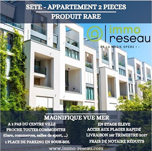 Appartement 2 pièces à Sète, à vendre