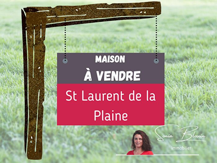 Saint-Laurent-de-la-Plaine - Maison 4 pièces à vendre